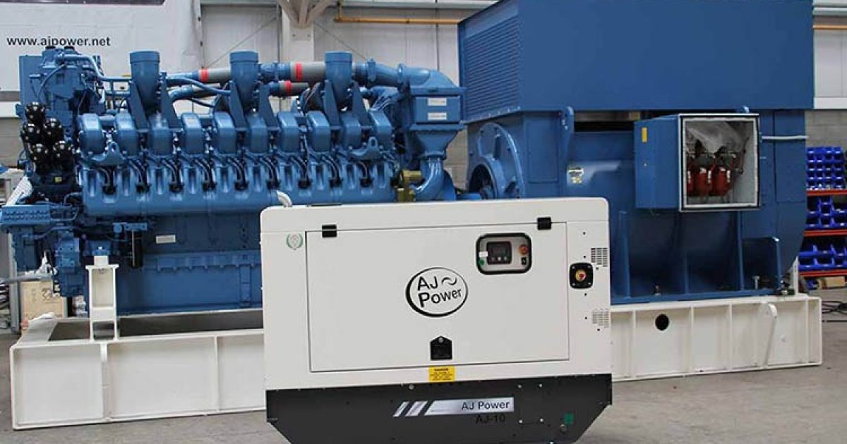 A Step by Step Guide to Sizing a Diesel Generator | AJ Power
