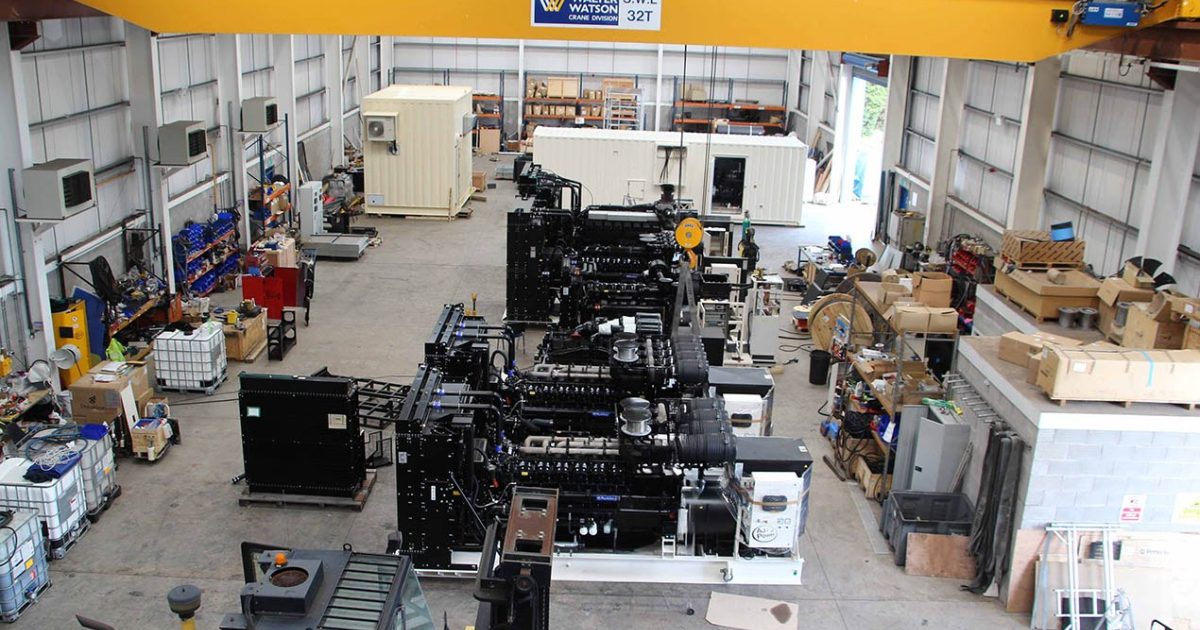 Large Machine Assembly | AJ Power