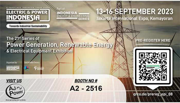 Visit AJ Power at Electric & Power Indonesia | AJ Power
