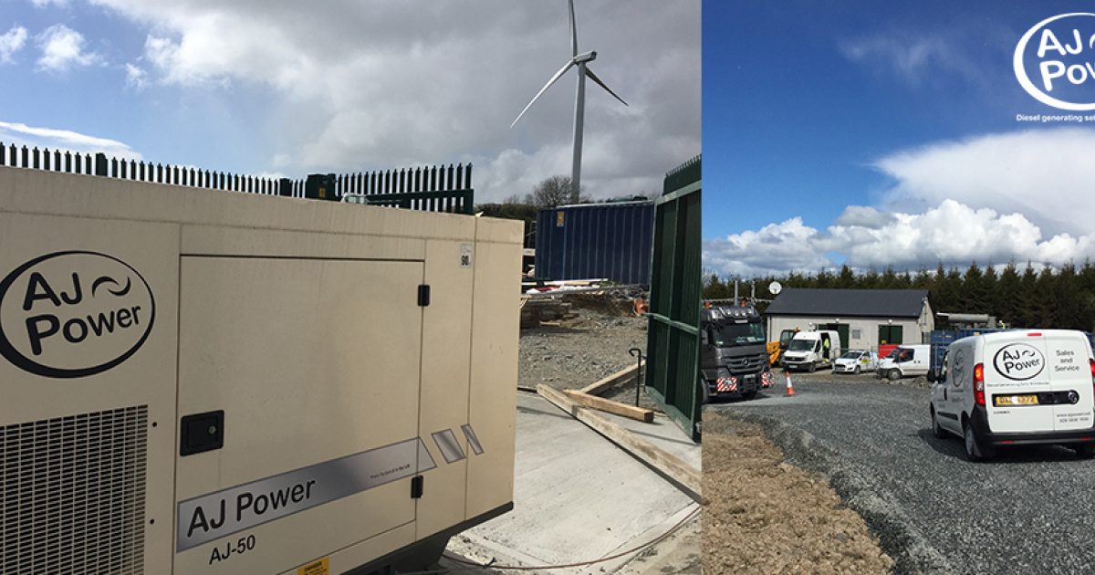 AJ50 Supplied for Wind Farm Project | AJ Power